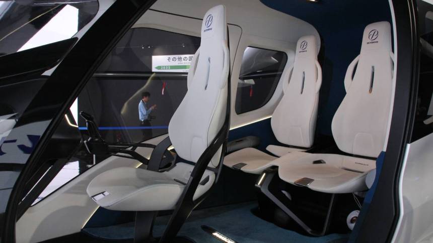 空飛ぶクルマとドローンが集結。SkyDriveやLEXUSなどが次世代エアモビリティを披露 [Japan Mobility Show 2025 ...